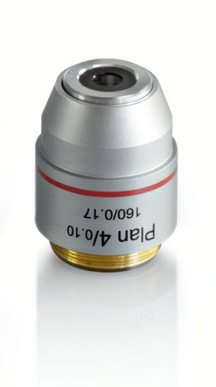 Kern Microscope Objective Lens, Plan Achromatic 4x / 0.1, Net Weight 0. ...