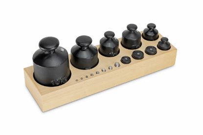 Kern M3 Wooden Box for Milligram Weights, 1 g – 10 kg, Cylindrical ...