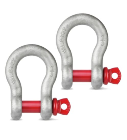 Kern Shackle, Cast Steel, 22×25×54 mm, 6500 kg Load Capacity, Net ...