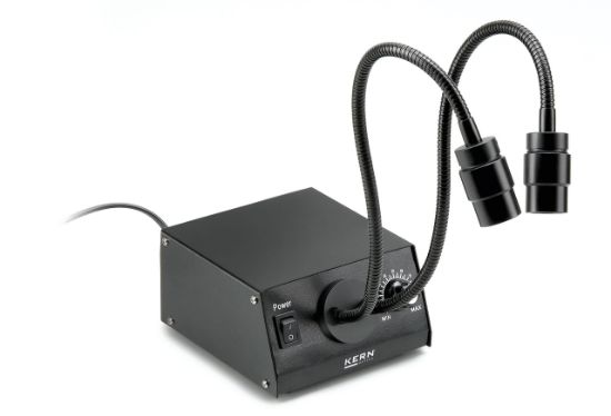 Kern Gooseneck Illumination, Dual Fiber Unit, 6 W LED, 5600–6300 K ...