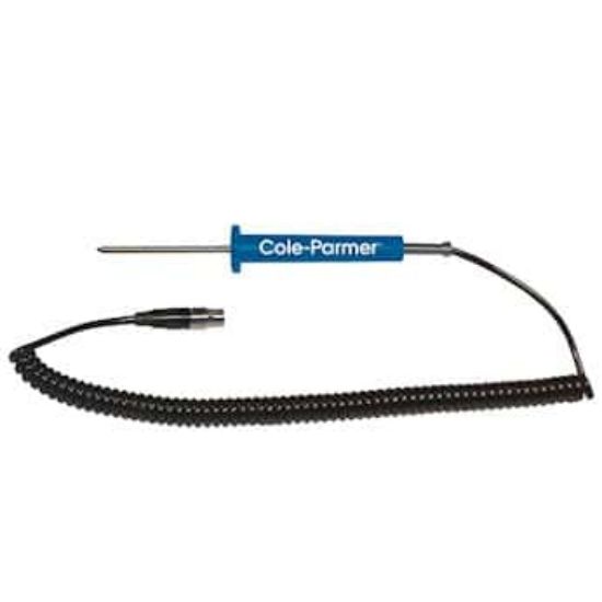 Cole-Parmer Digi-Sense Pen RTD Probe 100 Ohm 4.5" 3-Pin Connector 5 ft ...