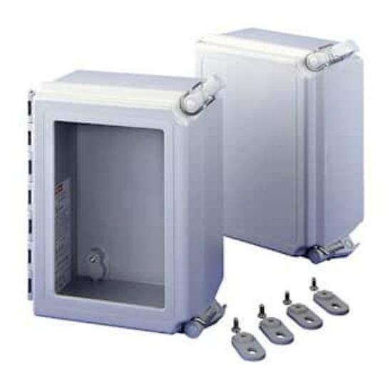 nVent Hoffman A61 Wall-Mount Fiberglass Enclosure, NEMA 4X, 16x14x8 in ...