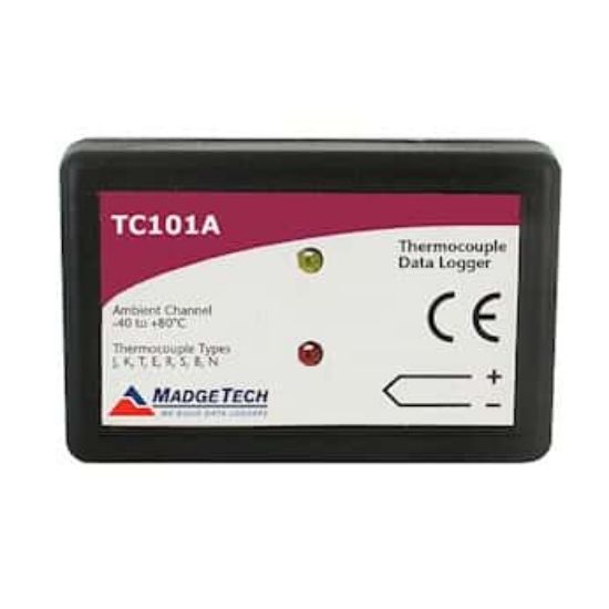 MadgeTech TC101A Thermocouple Temperature Data Logger 10-Year Battery ...