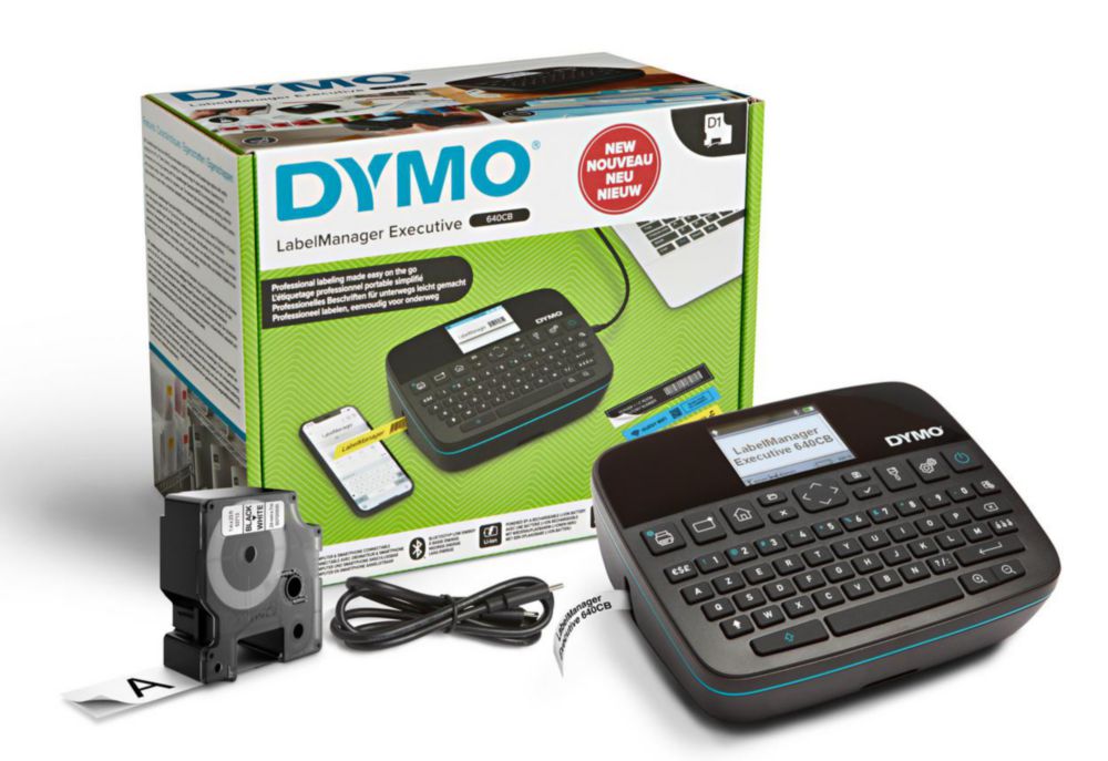 DYMO® LabelManager 640 CB Labeling device, AZY keyboard | LabFriend UK