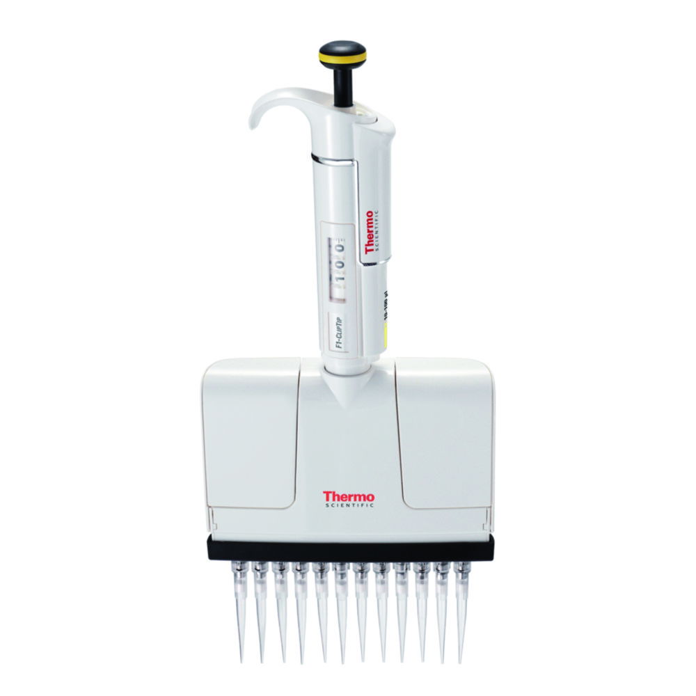 Thermo Finnpipette F1 ClipTip 12-Channel Variable Volume 30-300µL ...