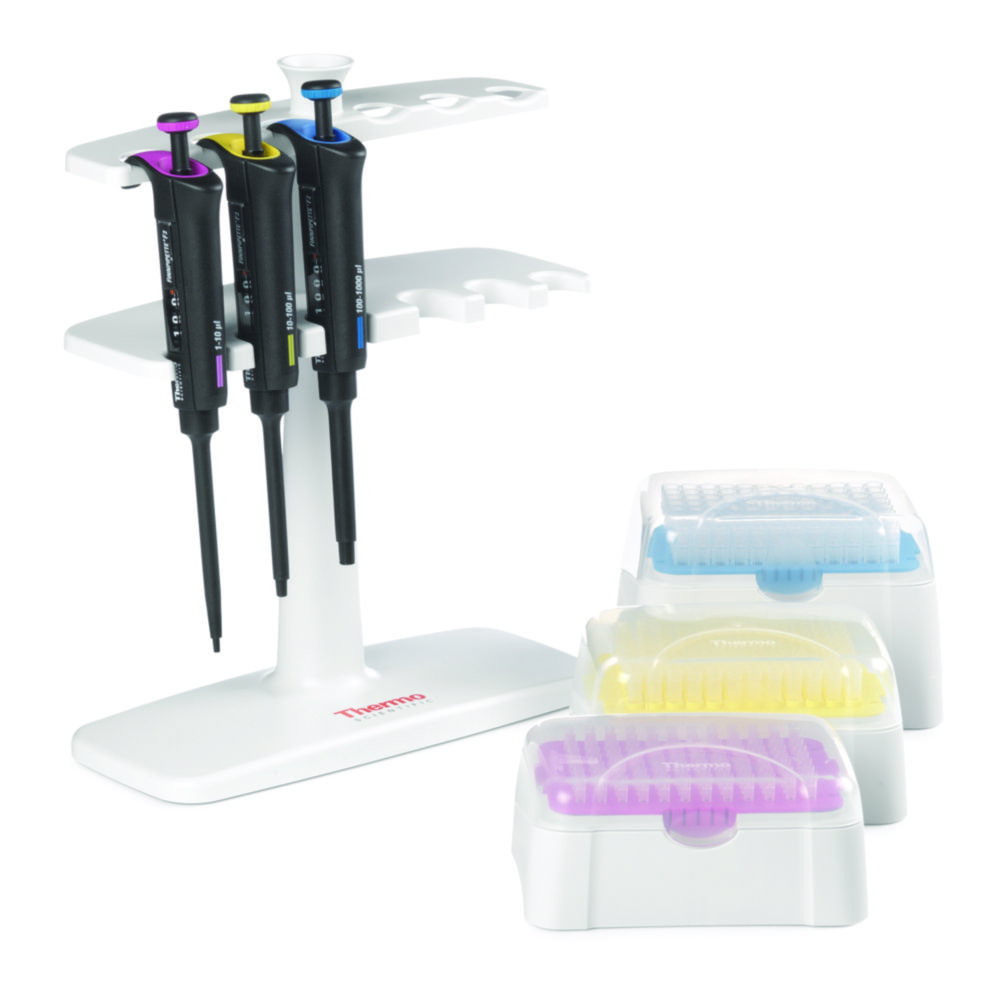 Thermo Finnpipette F2 GLP Kit 2 Including 0.2-2/2-20/20-200/100-1000 µL ...