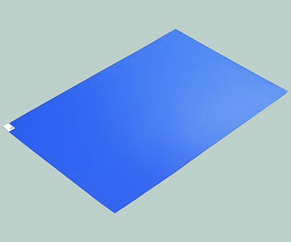 Sticky Mats, blue, Medium Adhesion, 30 layers, 600 x 900 mm, pack of 10 ...