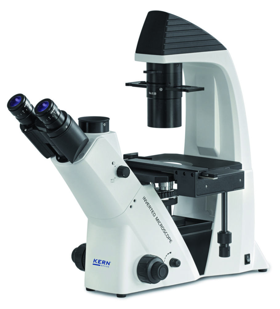 Inverse microscope OCM 165 6V, 30W Halogen (transmitted) 100W HBO ...