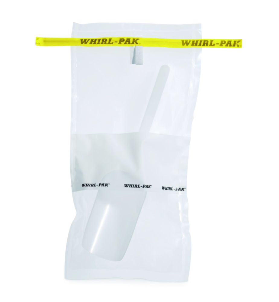Whirl-Pak® sample bags 115x230 mm with scoop (60 ml), PE, sterile ...