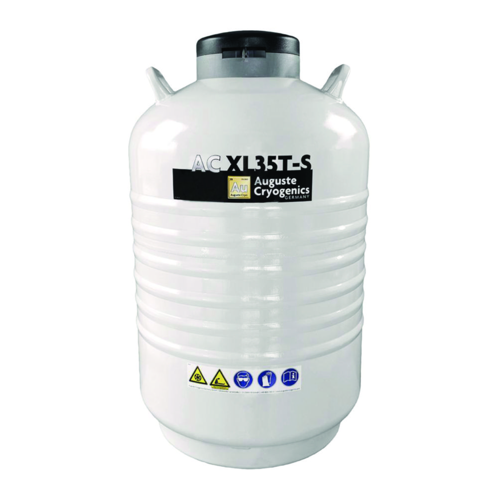 Cryogenic storage vessel AC XL35T-S Capacity 35,5L; 6 canisters of 120 ...