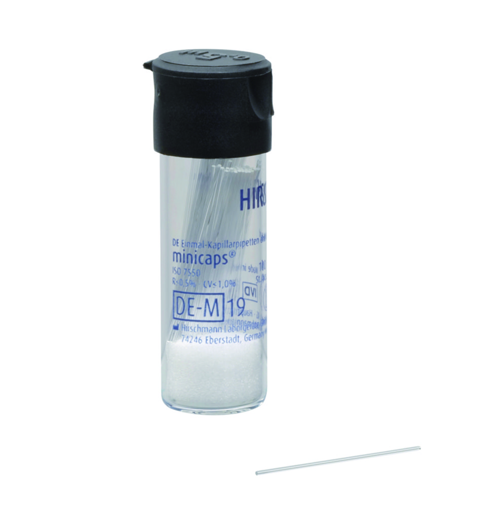 Minicaps 2µl pack of 100, length 30-32mm | LabFriend Singapore