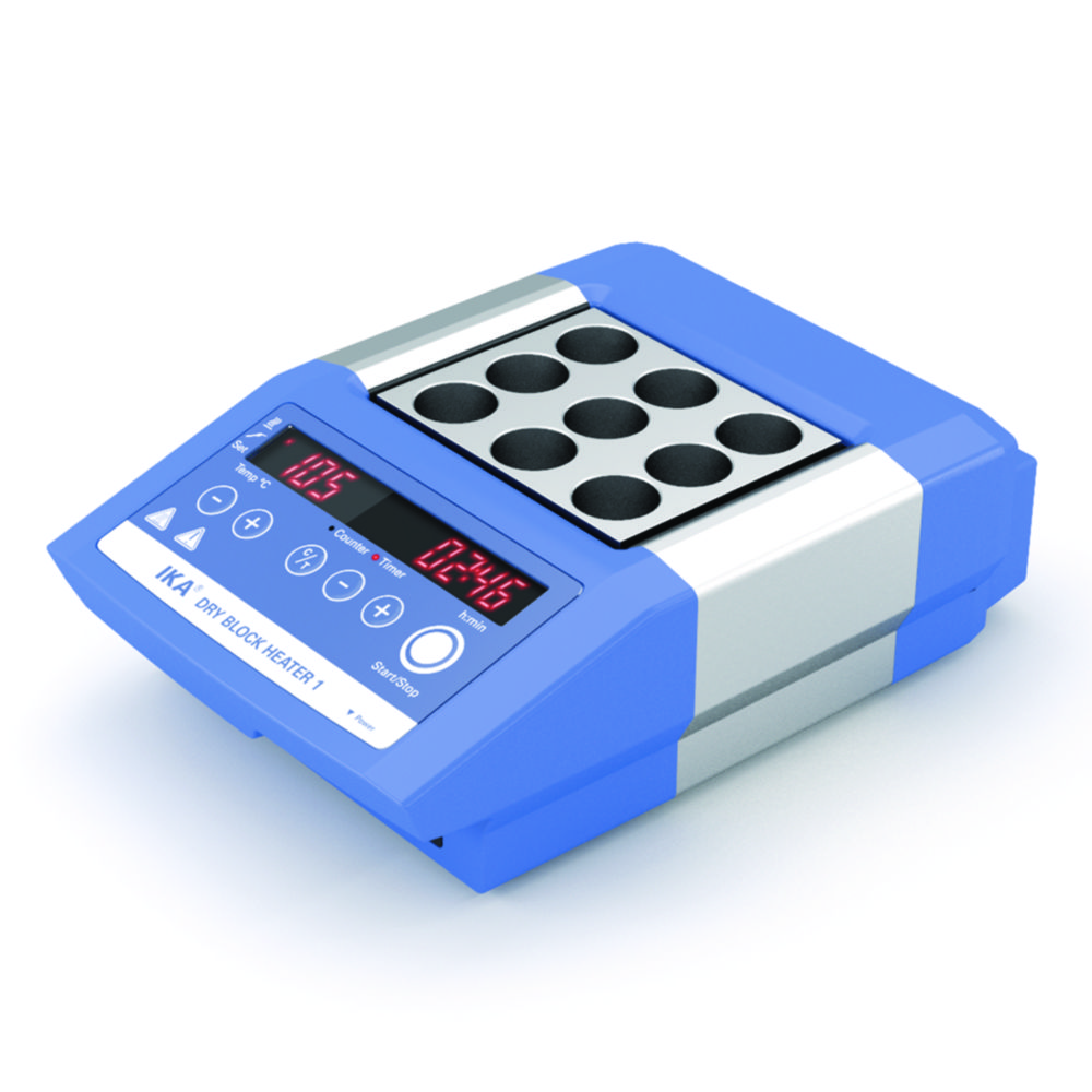 Digital block thermostate Dry Block Heater 2 S 2 for 2 aluminium-block ...