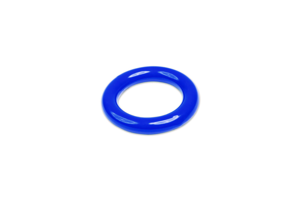 LAB-Ring, lead, 70mm, O-shape vinyl coated, blue, for 1000-4000ml ...