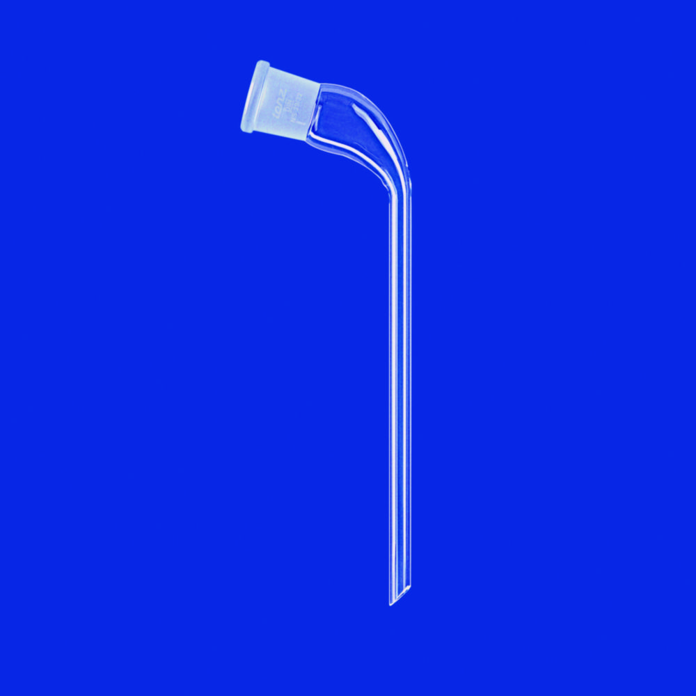 Distillation adapter NS 24/29 curved, long discharge | LabFriend Australia