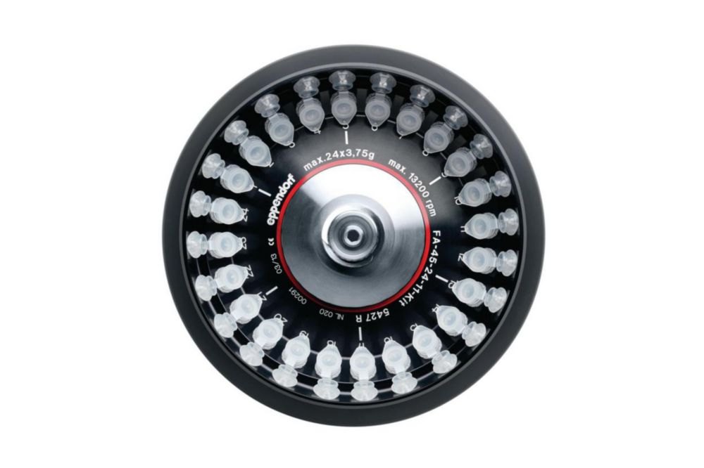 Fixed angle rotor FA-45-24-11-Kit incl.rotor lid, aerosol tight | LabFriend South Africa