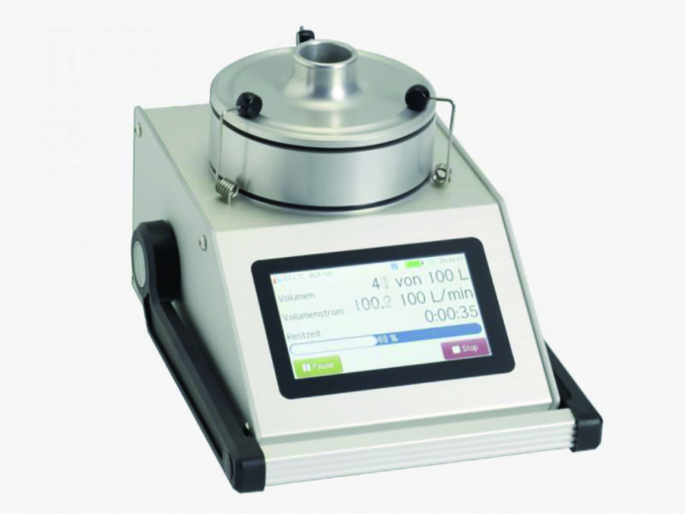 Microbiol. air sampler system MBASS30V3 with air sampler module LKS 30 ...