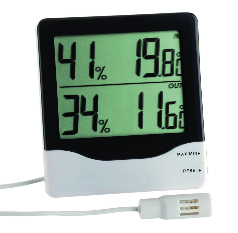 Digital thermo-hygrometer -10...+60°C / 10...99% max.-min.-function ...