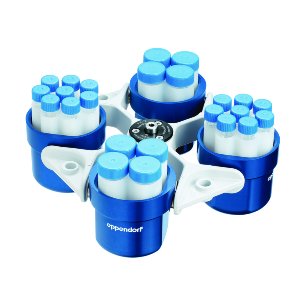 Swing-out rotor S-4-72 4x250ml incl.4 beakers 250ml | LabFriend New Zealand