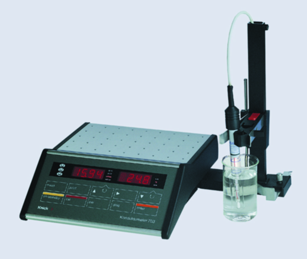Laboratory conductivitymeter,Model 703, w/o.accessories,range: 0,0µS ...