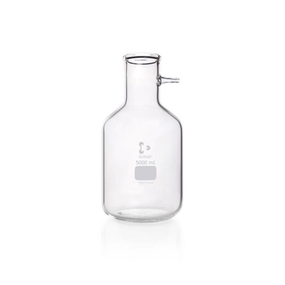 Filter flask 5l with glass-tubing connection | LabFriend | Laboratory ...