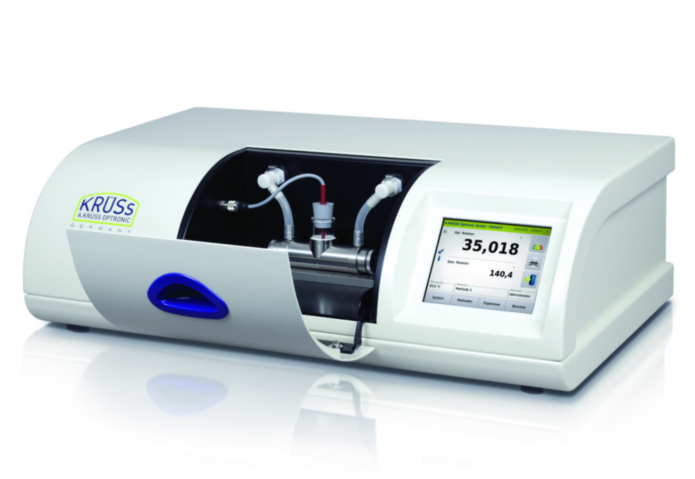 Polarimeter P 8000-TF, digital up to ±0,003°, w. water- sample ...