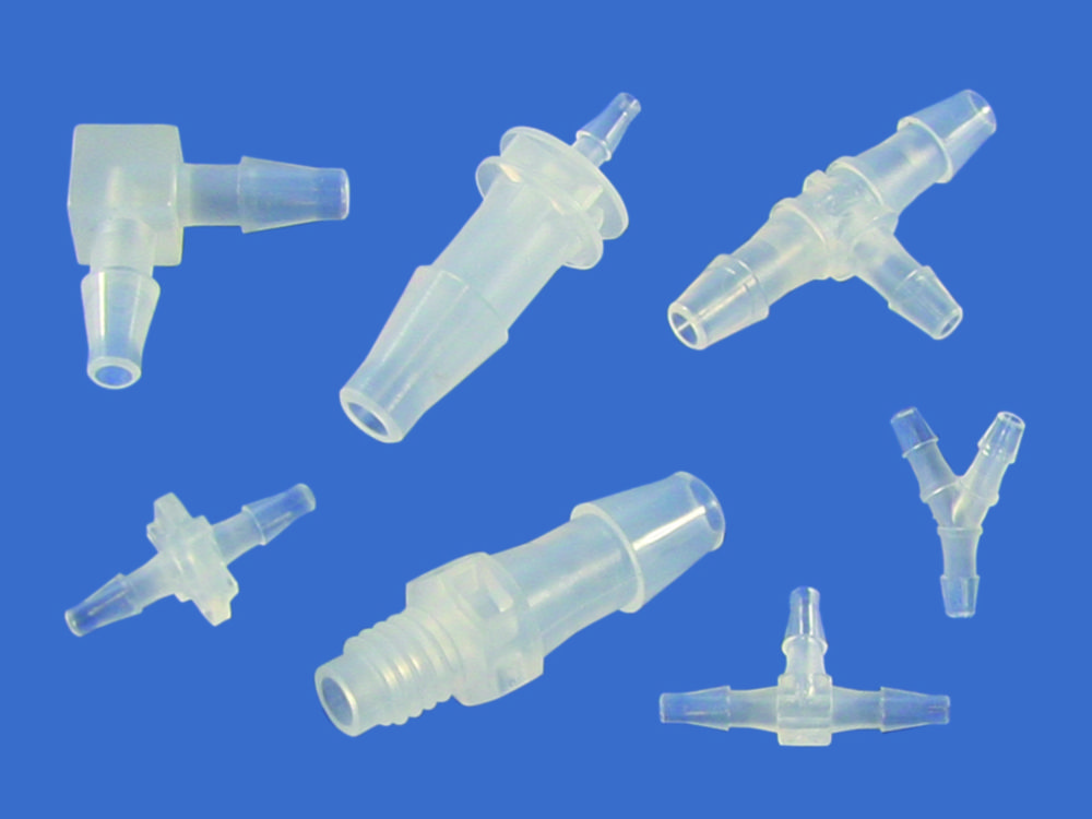 Miniature tubing connectors,L-shape,3.2 mm | LabFriend Singapore