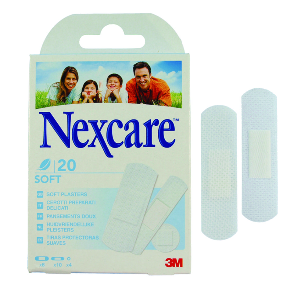 Nexcare Breathable Universal Plaster 20 plasterstrips, 3 sizes, water ...