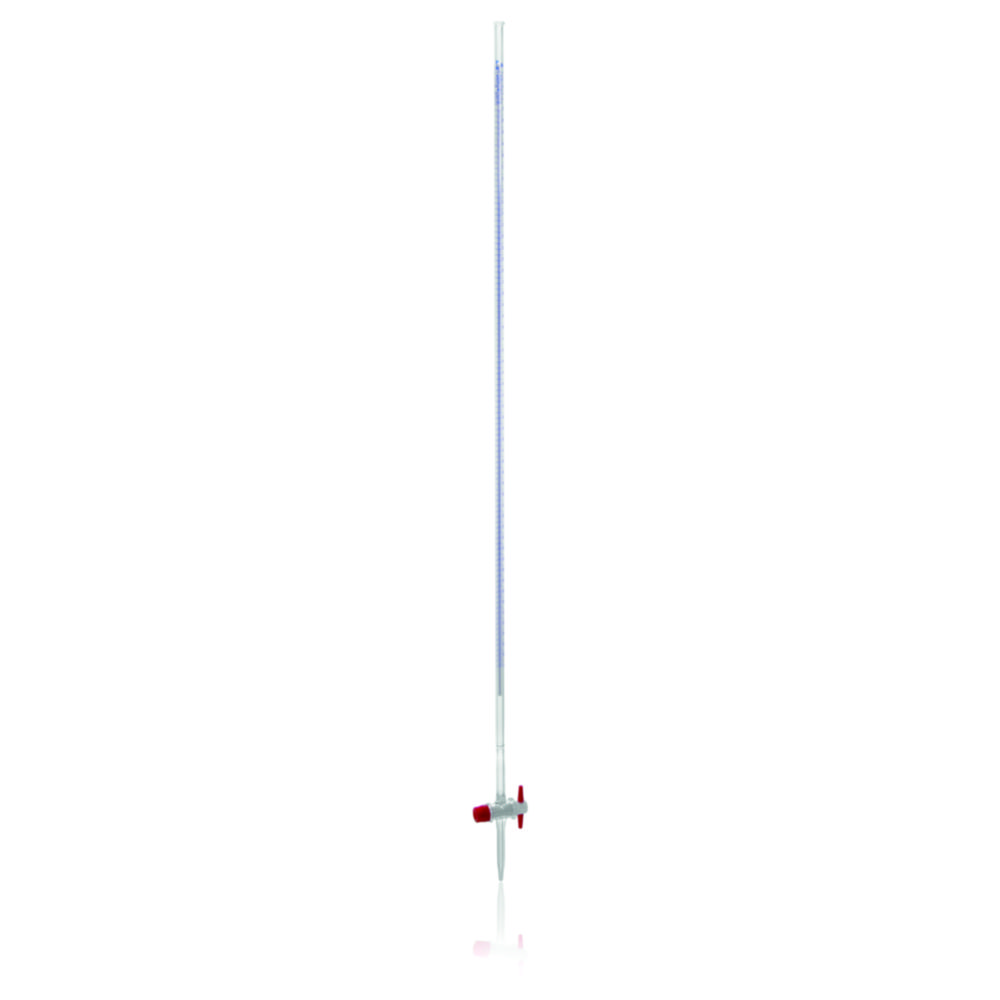 Burette 10ml, straight stopcock class AS, with PTFE tap | LabFriend ...