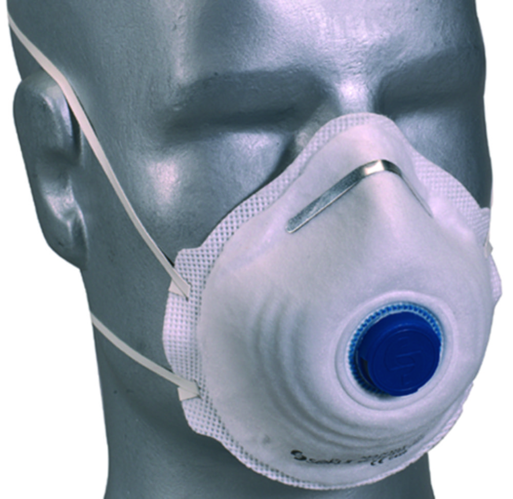 Fine dust masks, Mandil FFP2/V with cool down breath valve pack of 12 ...
