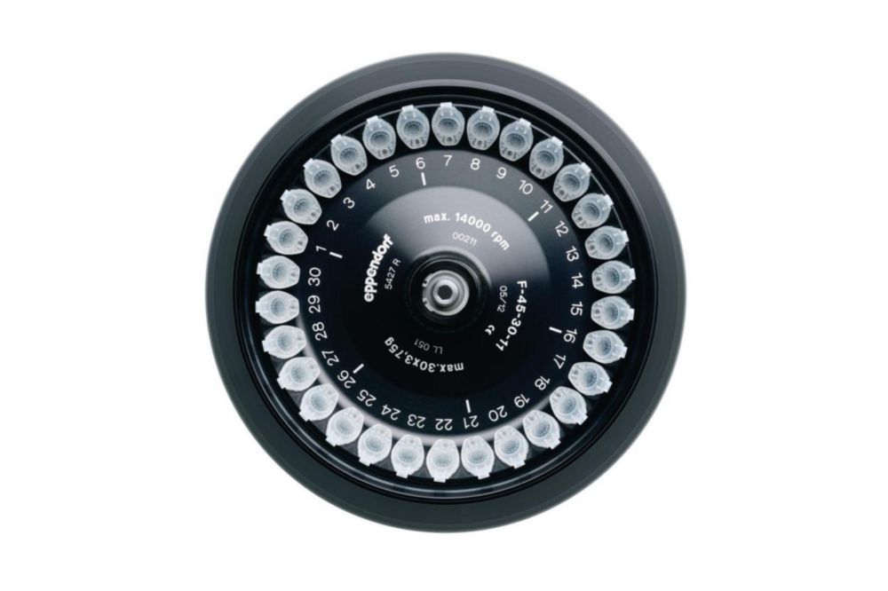 Fixed angle rotor FA-45-30-11 incl.rotor lid | LabFriend | Laboratory ...