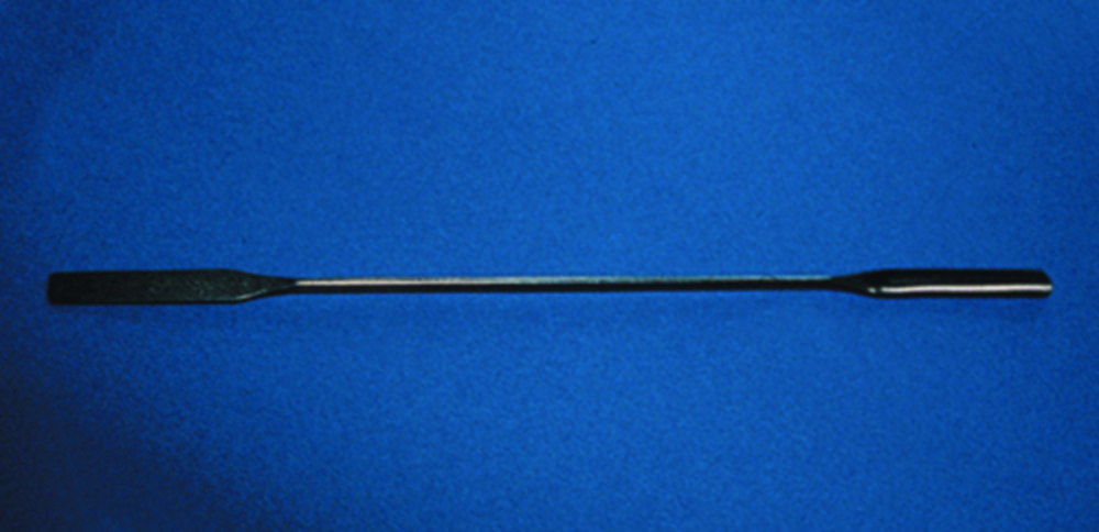 Powder micro-spatula 130x6 mm stainless steel, very flexible ...