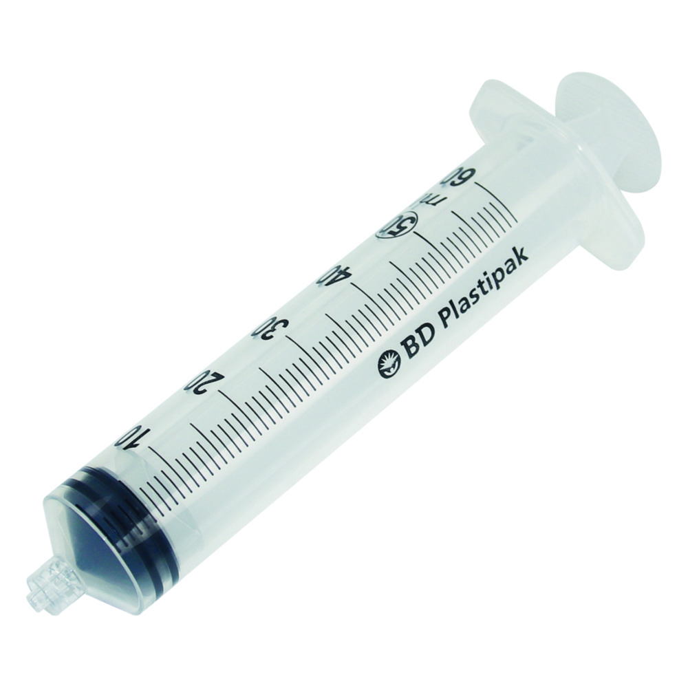 BD Plastipak Disposable syringes 50/60 ml PP, with luer-lok nozzle, with two-piece plunger ...