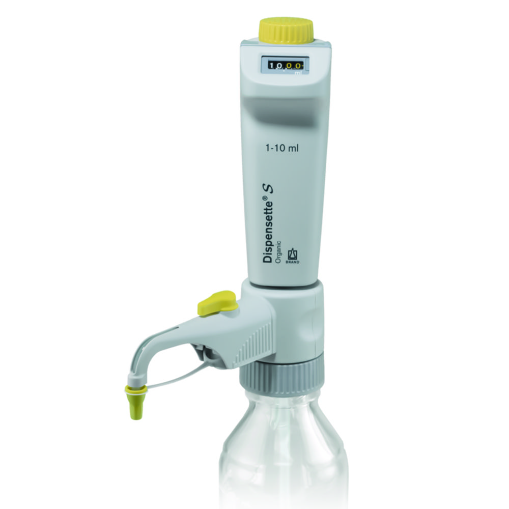 Dispensette® S Organic, Digital 1 - 10 ml, with recirculation valve ...