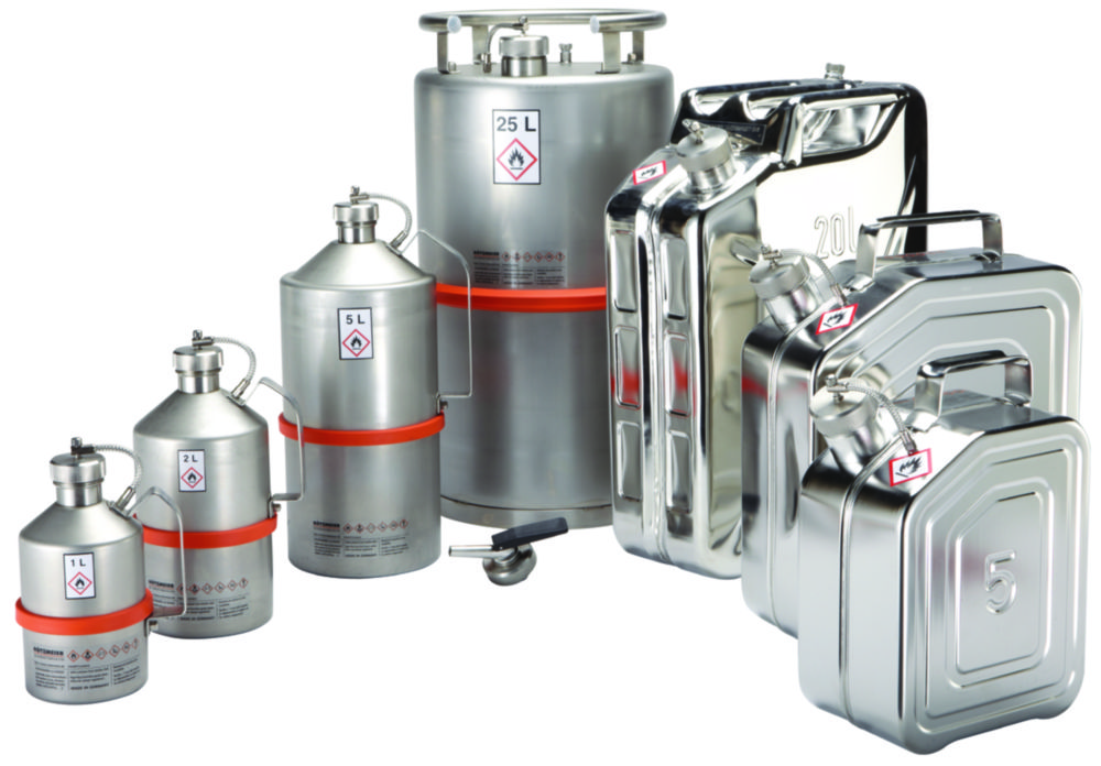 Safety transport canister 10l with pressure relief valve | LabFriend ...