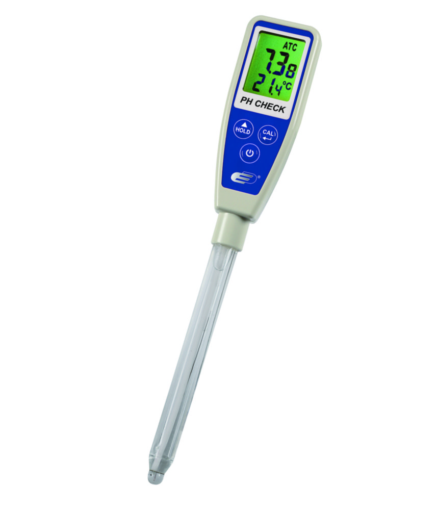 Pocket meter PH CHECK S for pH measurement with permanently connected ...
