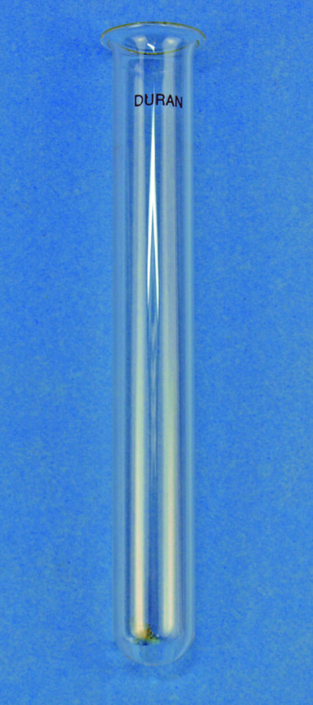 Test tubes 200 x 38 mm borosilicate glass 3.3, heavy wall with rim ...
