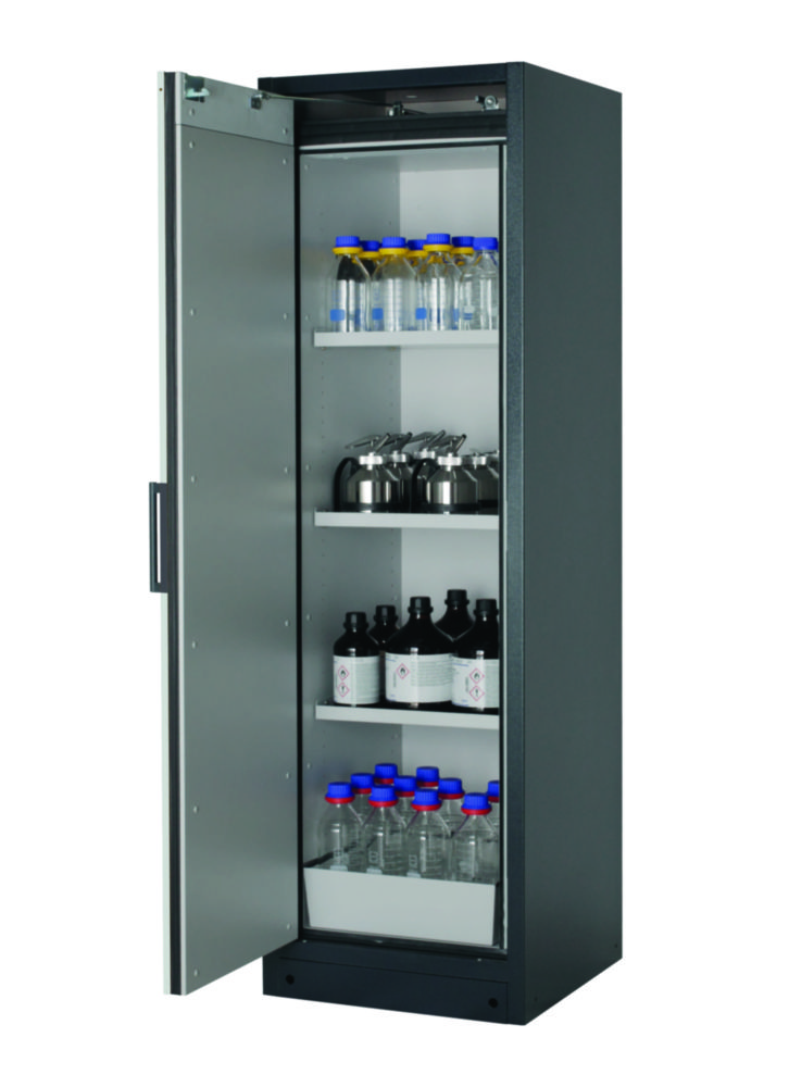 Saftey cabinet Q-PEGASUS-90 WDACL 599 x 615 x 1953 mm (WxDxH) grey RAL ...