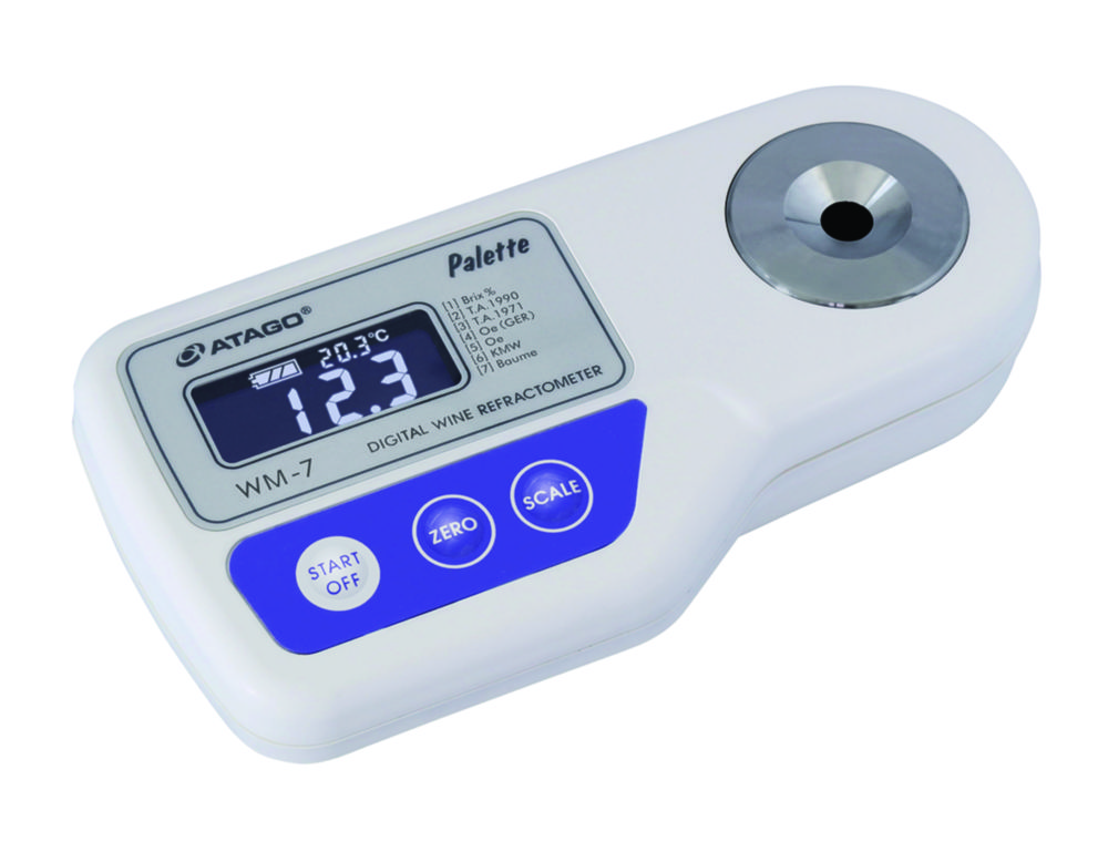 Digital benchtop refractometer WM-7 wine wine, 0-45:0,1% Brix, 0,5% ...