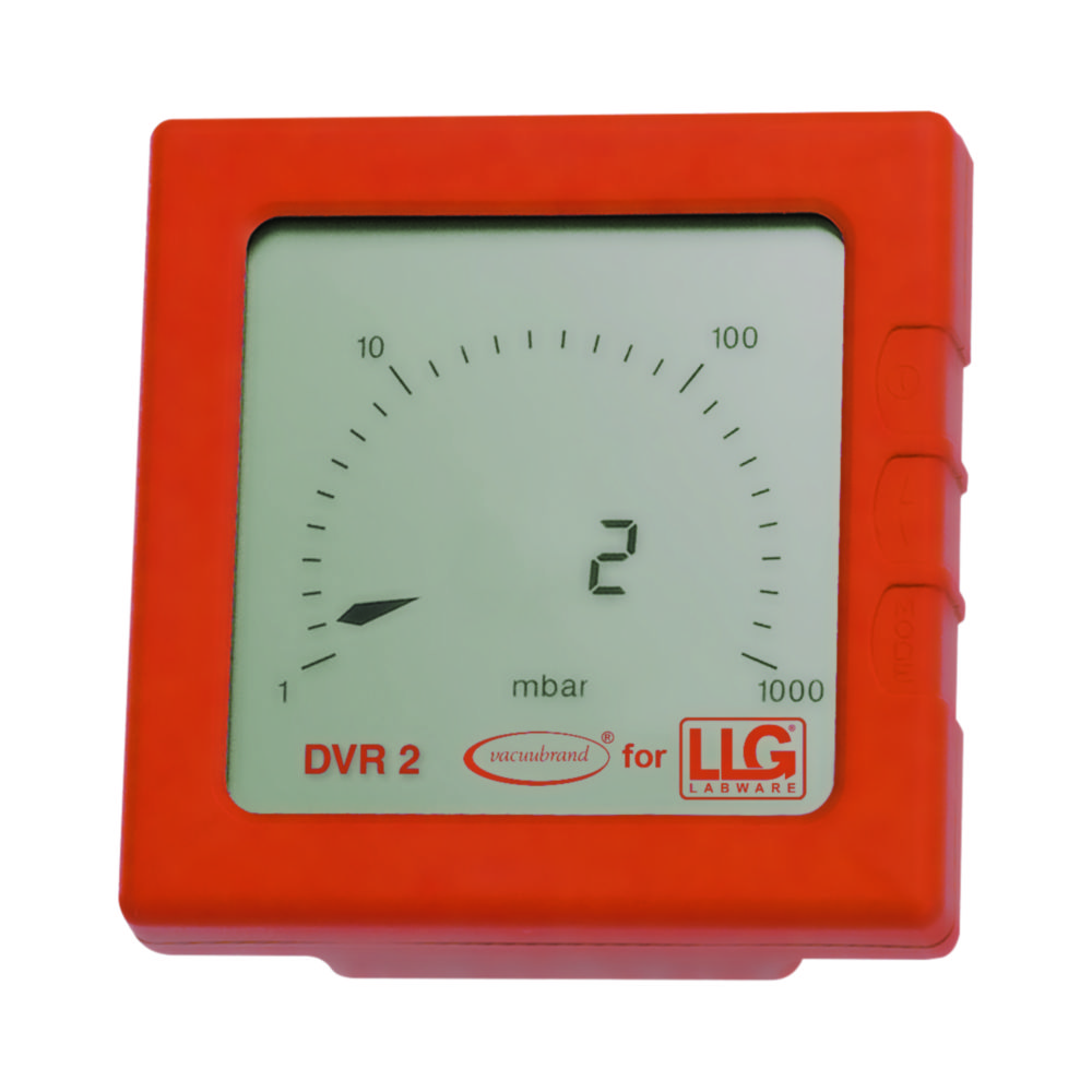 LLG-Vacuum meter DVR 2 PRO range: 1080-1 mbar analogue display, digital ...
