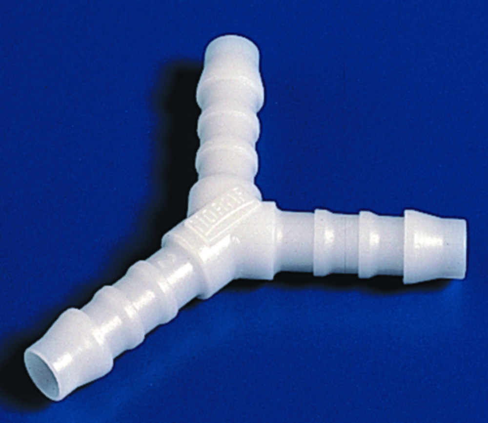 Tubing connectors,acetal resin,Y-shape,6 mmm | LabFriend | Laboratory ...