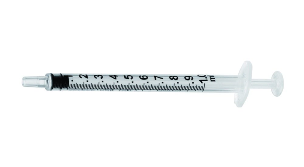 SOL-M Fine dosage syringes 1 ml three-part, with Luer attachment ...