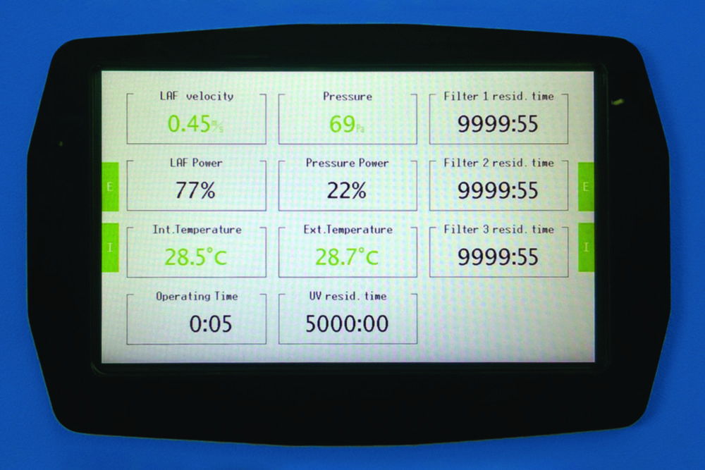Touch screen control | LabFriend | Laboratory Equipment and Lab Supplies