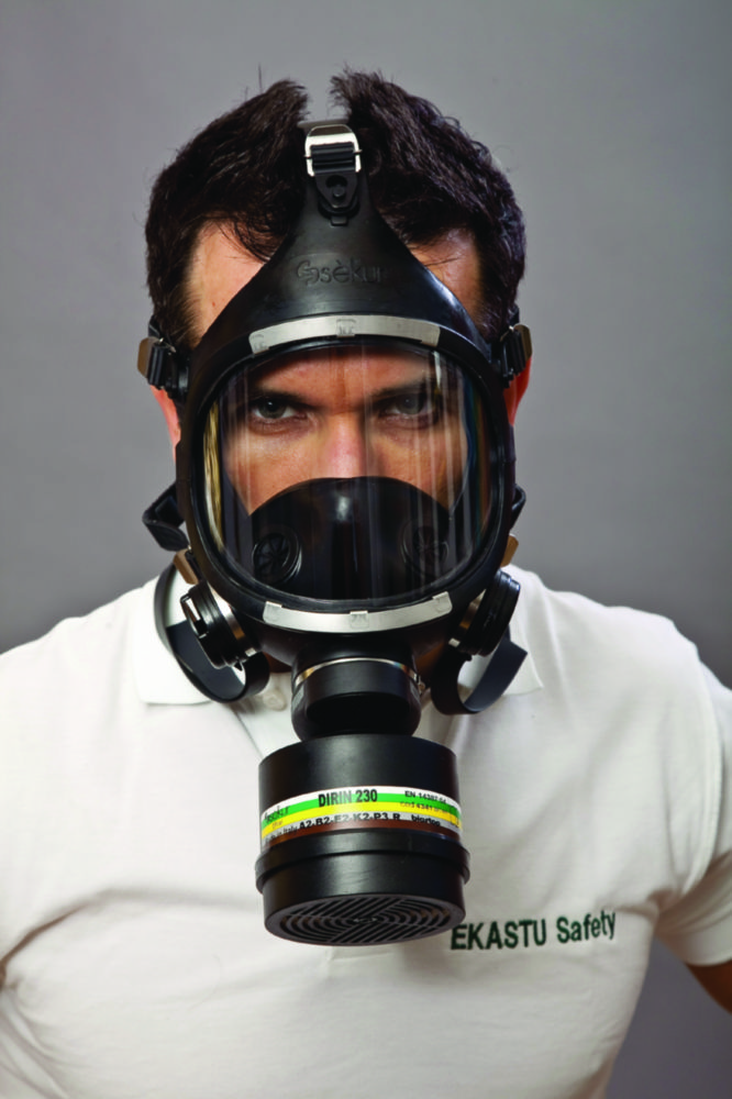 Full-face respiratory protection mask C 607 F without filters, (class 3 ...