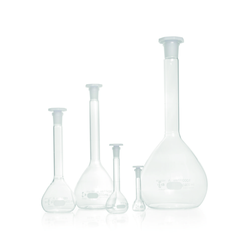 DURAN® Volumetric flask 5000 ml with one graduation mark, polyethylene ...