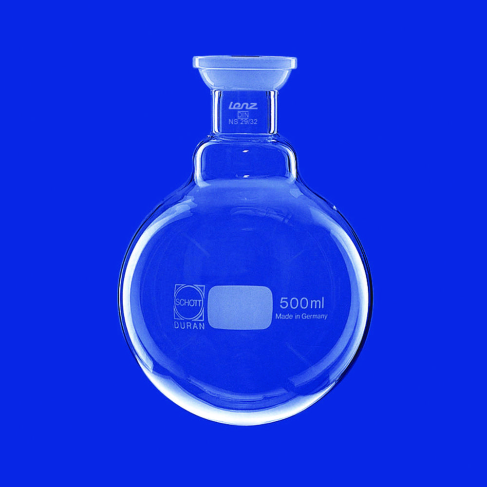 Receiving flasks, 1000 ml, round bottom KS 35/20, PUR-coated ...