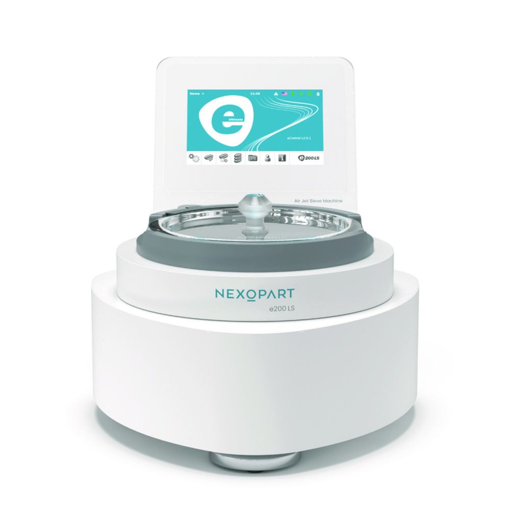 Air Jet Sieve Machine e200 LS eControl Ultimate with HMI 3.0 screen, 90 ...