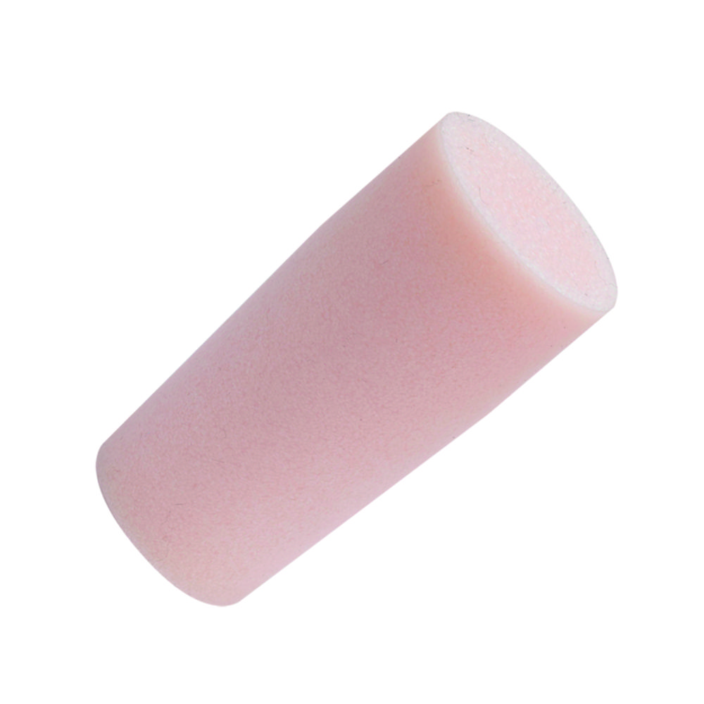 Silicone sponge plug 15x19 mm SILICOSEN® type T-19, natural | LabFriend ...