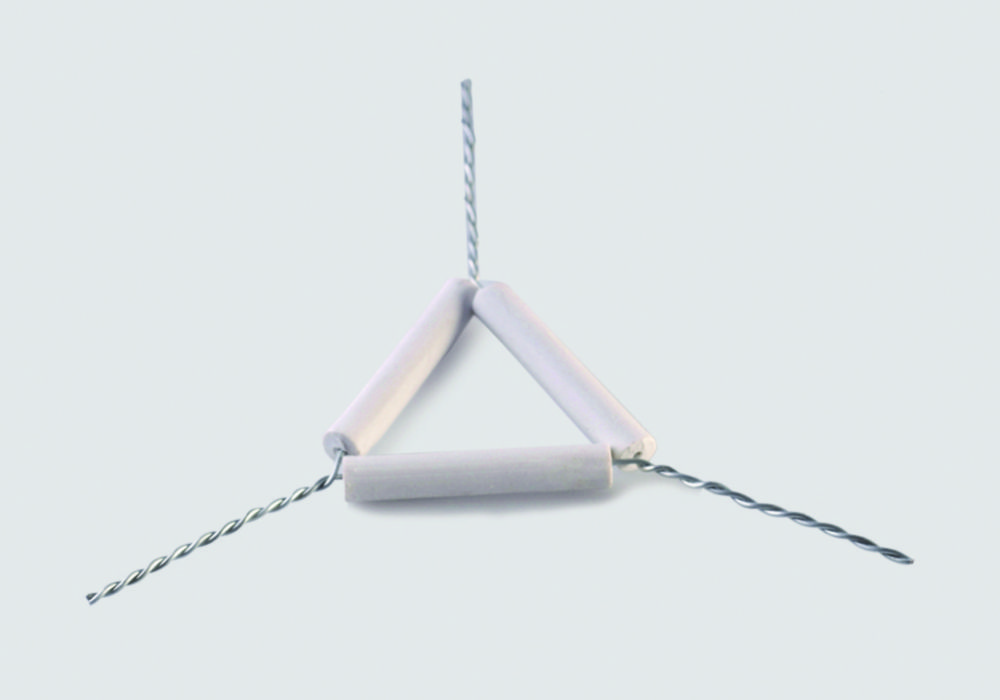 Ceramic triangle 60 mm | LabFriend | Laboratory Equipment and Lab Supplies