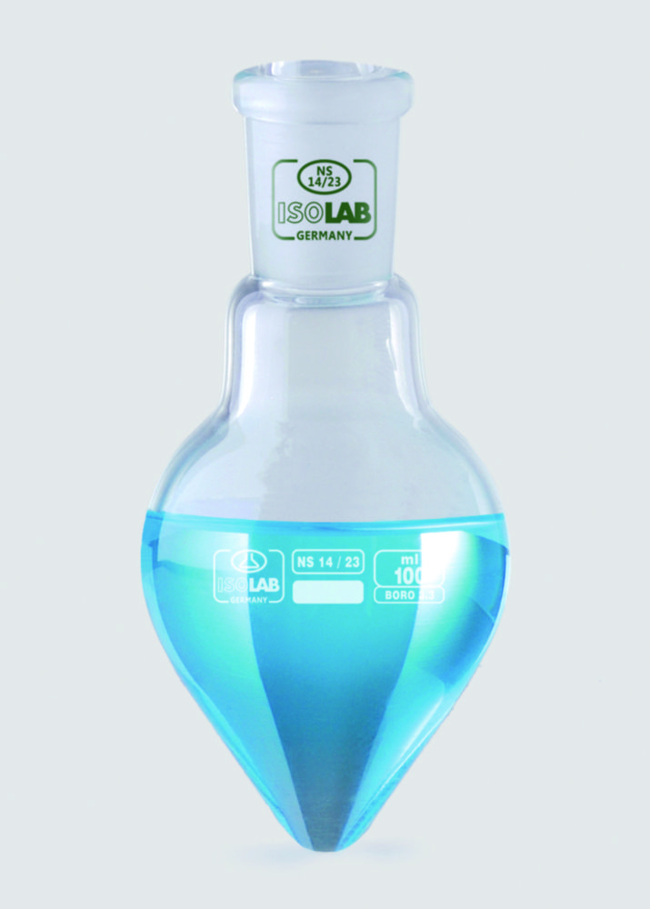 Pear Shape Flask 100 Ml Ns 14 23 Boro 3 3 Labfriend Laboratory