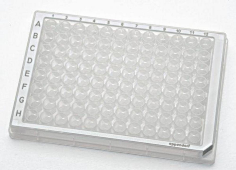 Microplate 96/U-PP, clear wells, border color white, sterile, 240 ...